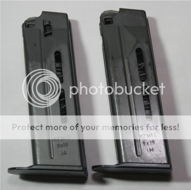 HK P7 M13 Different Mag Structures? | HKPRO Forums