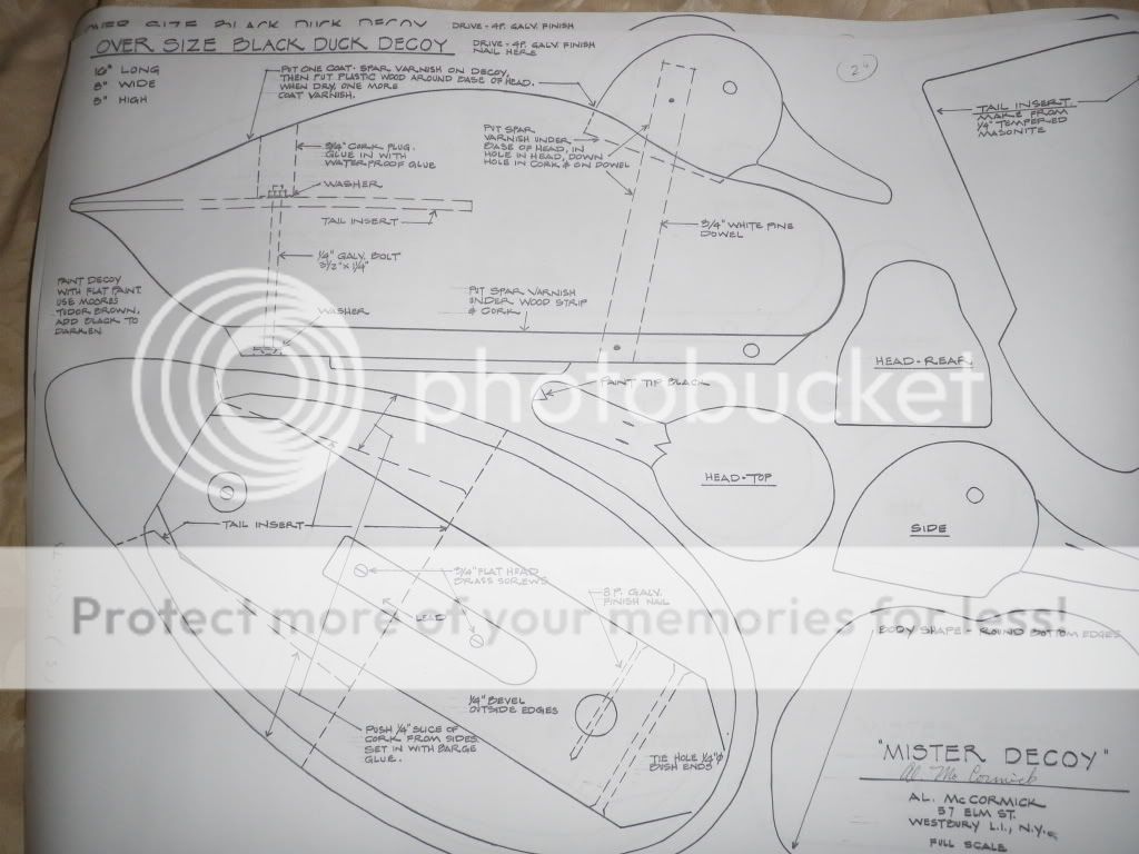 Al Mc Cormick's Decoy Plans | Duckboats