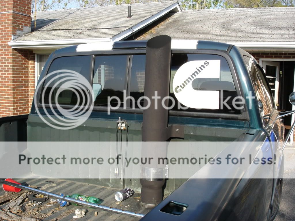 pics of black stacks! | Dodge Cummins Diesel Forum