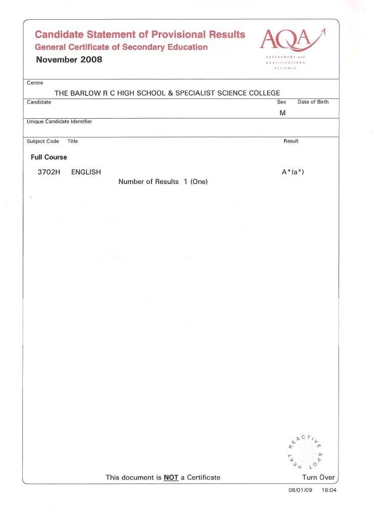 Do we get our marks as well as our grades for gcse results? - Page 2 ...